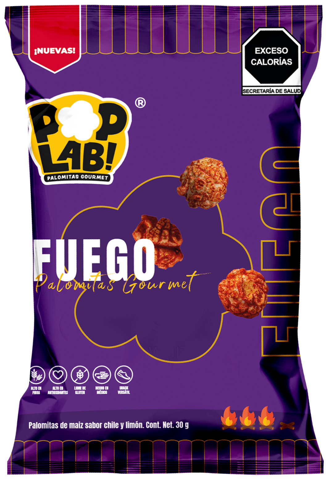 Pop Lab! Palomitas Gourmet irresistibles y llenas de sabor